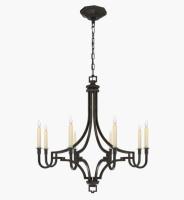 China CHC 1561 Mykonos Medium Chandelier With Aged Lron / Antique-Burnished Brass Finish for sale
