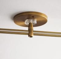 China 700MXY9R Aged Brass Moxy Chandelier 9 Light Dimmable Compatible With ELV Dimmers for sale