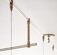 China 700MXY9R Aged Brass Moxy Chandelier 9 Light Dimmable Compatible With ELV Dimmers for sale