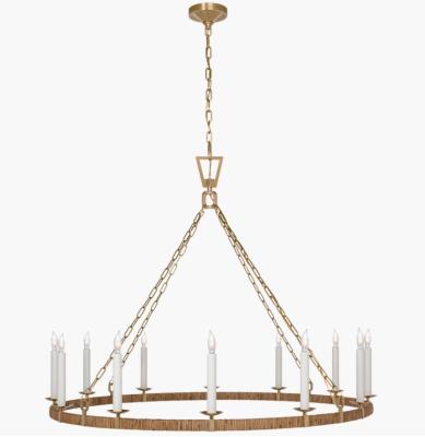 China CHC 5874 Darlana XL Wrapped Ring Chandelier , Darlana Large Single Ring Chandelier for sale