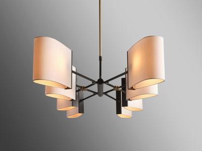 China Hand Polished Dessay Linear Chandelier 2309 60 W X 24 D X 60 OAH for sale