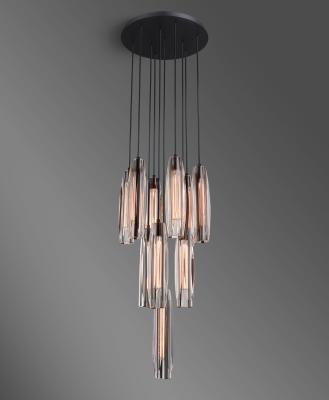 China Chartier 10 Light Circular Chandelier 2229 18 DIA x 72 OAH for sale