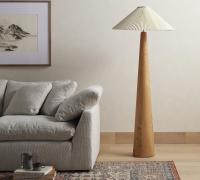 China Modern Floor Lamp with Brass Body and LED Light Source in 3500K Warm White for Living Room and Bedroom for sale