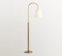China Modern Brass Floor Lamp with LED Light Source for Living Room and Bedroom for sale