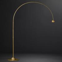 China Nordic Design Copper Body Floor Lamp with LED Uplight and Farmhouse Style for Home and Hotel for sale