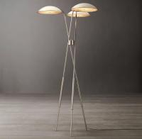 China Yihao Vintage Copper Floor Lamp with Customizable Design and Farmhouse Style for Living Room for sale