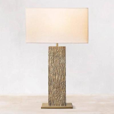 China Yihao OEM Custom Vintage Solid Brass LED Desk Lamp with 2700K Warm White Light and Modern Design for sale