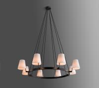 China Modern Brass Suspended Pendant Light with Adjustable Height and 50000 Hours Lifespan for Kitchen and Restaurant for sale
