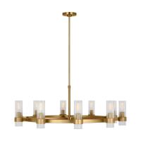 China Brass Body Adjustable Height LED Pendant Light with 50000 Hours Lifespan for Modern Living Room for sale