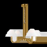 China Modern Polished Brass Chandelier with Customized Design and 50000 Hours Lifespan for Hotel and Commercial Lighting for sale