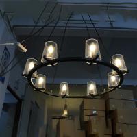 China Brass Body Chandelier with 3500K Warm White LED and 30,000 Hours Lifespan for Living Room for sale