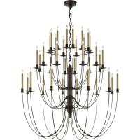 China American Classical Luxury 3500K Warm White Adjustable Height Chandelier with 36,000 Hours Lifespan for Villa Hotel Lobby for sale