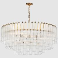 China Brass Body Adjustable Height Pendant Light with 5-Year Warranty for Modern Living Room Chandelier for sale