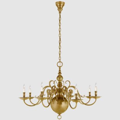 China Bronze Body LED Chandelier with 50000 Hours Lifespan and Customizable Design for Dining Rooms for sale