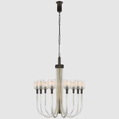 China Customized Design Bronze Body Pendant Lamp with 50000 Hours Lifespan for Modern Luxury Chandelier for sale