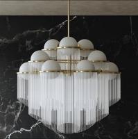 China Modern Simple Luxury LED Pendant Light with 50000 Hours Lifespan and Customizable Design for Home and Hotel Decor for sale