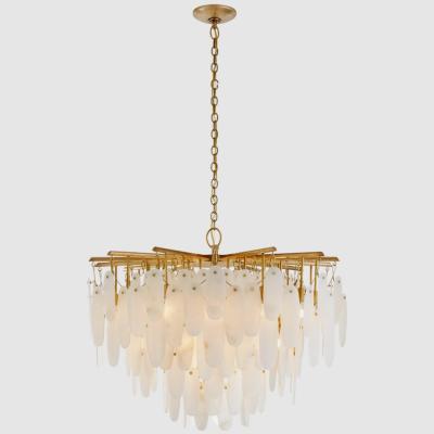 China Modern Designer Alabaster Stone Pendant Light with Customizable Design and 50000 Hours Lifespan for sale
