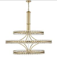 China Customizable Design Modern Crystal Chandelier with Adjustable Height and 50000 Hours Lifespan for Hotel and Home for sale