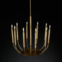 China Customizable Design Brass Body Pendant Light with 50000 Hours Lifespan for Luxury Dining Room Chandelier for sale