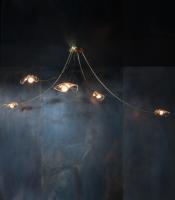 China Custom Brass Body Chandelier with 2700K Warm White LED and 50000 Hours Lifespan for Indoor Living Rooms for sale
