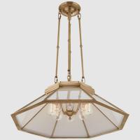 China Vintage American Copper Body Suspended Pendant Light with Custom Color Temperature and 10-Year Warranty for sale