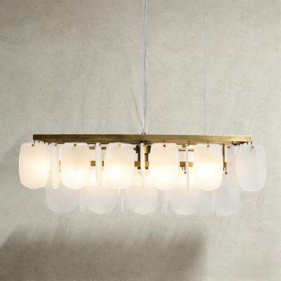 China Brass Body Pendant Light with 3500K Warm White LED and 5-Year Warranty for Dining Room for sale