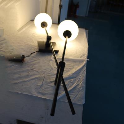 China Yihao LED Crystal Wall Lamp with Warm White 3500K Dimmable Light for Living Room and Bedroom for sale