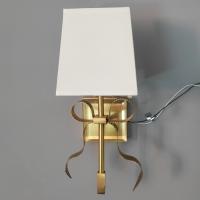 China Modern Brass Wall Lamp with Warm White 3500K Lighting for Living Rooms and Hotels for sale