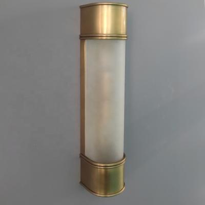 China Yihao Modern Brass Wall Lamp 3500K Warm White LED Sconce for Living Room and Bedroom for sale