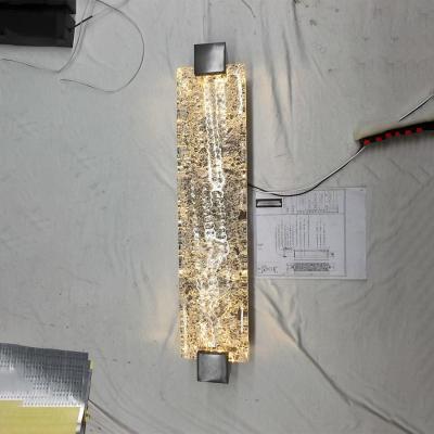 China Modern Luxury Hotel LED Wall Lamp with Copper Lamp Body and 2700K Warm White Light for Living Room for sale