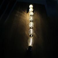 China Copper Material Wall Lamp with 2700K Warm White Light and Modern Design for Living Room for sale