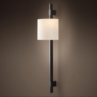 China Yihao Luxury Copper Wall Lamp with 2700K Warm White Light and 30000 Hours Lifespan for Living Room and Bedroom for sale