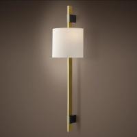 China Yihao Modern Copper Wall Lamp with 2700K Warm White Light for Living Room Decorative Wall Sconce for sale