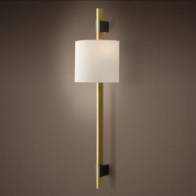 China Yihao Modern Copper Wall Lamp with 2700K Warm White Light for Living Room Decorative Wall Sconce for sale