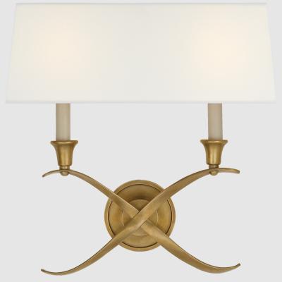 China Handmade Copper Wall Lamp with 2700K Warm White Light and Modern Design for Living Room for sale