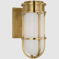 China Brass Material Wall Lamp with 2700K Warm White Light and 30000 Hours Lifespan for Living Room for sale