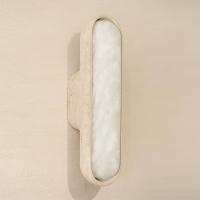China Modern Design Alabaster Wall Lamp with 2700K Warm White Light for Elegant Indoor Spaces for sale