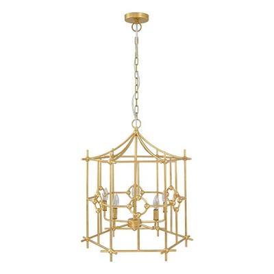 China Yihao Custom Modern Decor Iron LED Pendant Light Chandelier for Kitchen Island Unique Ceiling Hanging for sale