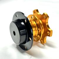 China Anodized Racing Steering Wheel Quick Release Adapter 6061 Aluminum Alloy For MOMO SPARCO OMP for sale