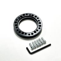 China 12.5MM Aftermarket Quick Release Steering Wheel Adapter Spacer Forged 6061 Aluminum PCD 74mm for sale