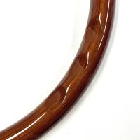 China Riveted Mahogany Wood Steering Wheel 15 Inch For Automotive Restoration for sale