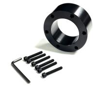 China Aluminium 3000gt Steering Wheel Hub Adapters Spacers 35MM Anodized Black for sale