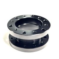 China 6061 Aluminum Alloy Racing Steering Wheel Extension Hub Spacers Black 6 Bolt OEM for sale