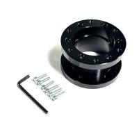 China Aftermarket Aluminium Steering Wheel Adapter Kits Hub Spacers 50MM Extension For Motorsport for sale