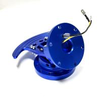 China Flip Up Tilt Racing Motorsport Car Steering Wheel Quick Releases Custom for sale