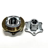 China Custom CNC Machined Steering Quick Release Wheel Car With D Lock System 70mm for sale