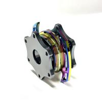 China Deluxon Aluminum Billet Racing Steering Wheel Quick Releases Carbon Fiber for sale