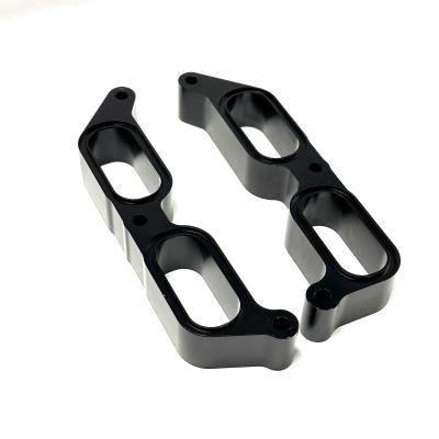 China OEM CNC Machined Billet Power Block Intake Manifold Spacer For GT86 & BRZ for sale