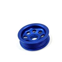 China CNC Machined 6061 Billet Crankshaft Pulley Wheel Kit For Car Nissan Skyline RB20DET for sale