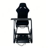 China Custom Heavy Duty Aluminium Sim Racing Cockpit Rig Adjustable For Logitech Thrustmaster for sale